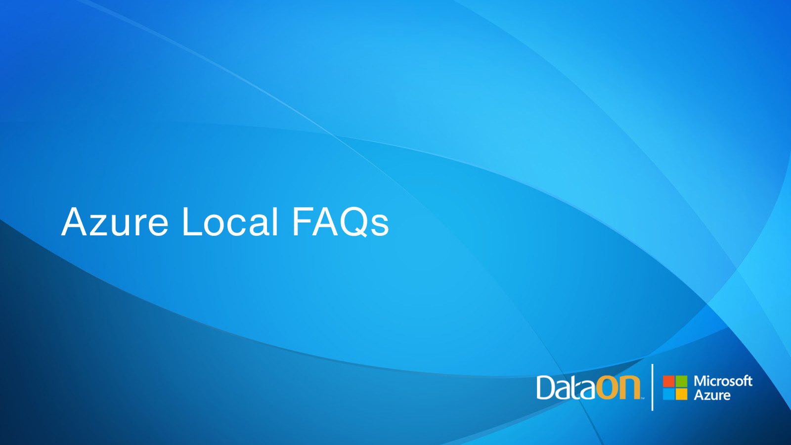 Azure Local - DataON - Azure Local