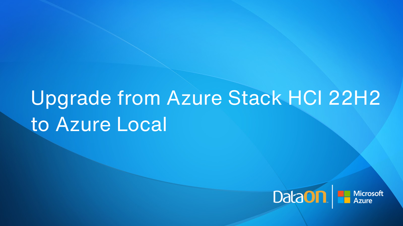 Azure Local - DataON - Azure Local